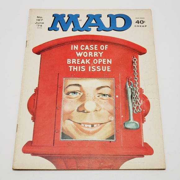 MAD Magazine | Other | Mad Magazine Fire Alarm Issue 67 June 1974 ...